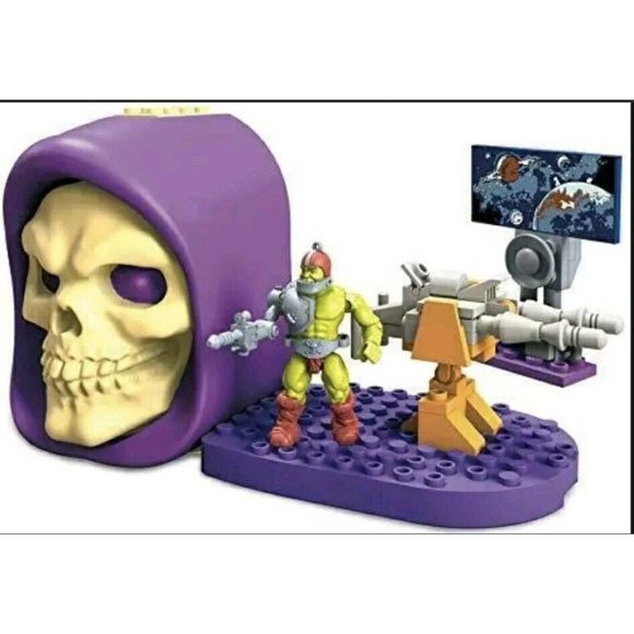 Mega | Toys | Mega Construx Trap Jaw Purple Skeletor Skull Masters Of ...